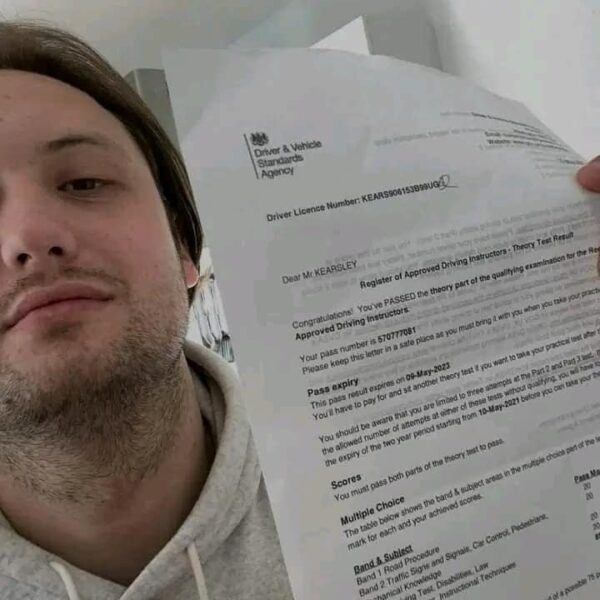 Pass Theory Test Certificate, Full uk driving licence no test
